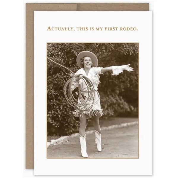 First Rodeo Birthday Card – Bless Your Heart Boutique